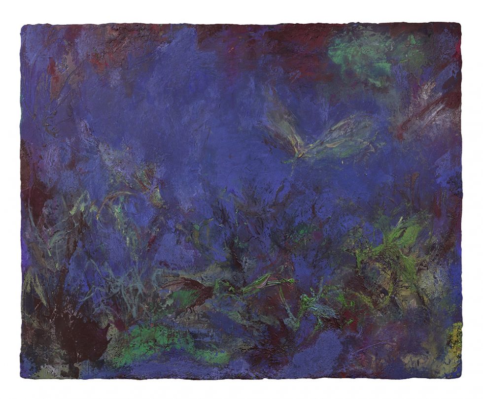 Anne Manoli peintre contemporain matiériste