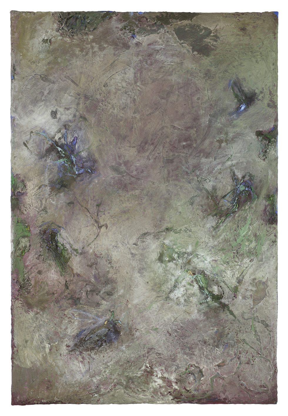 Anne Manoli peintre contemporain matiériste