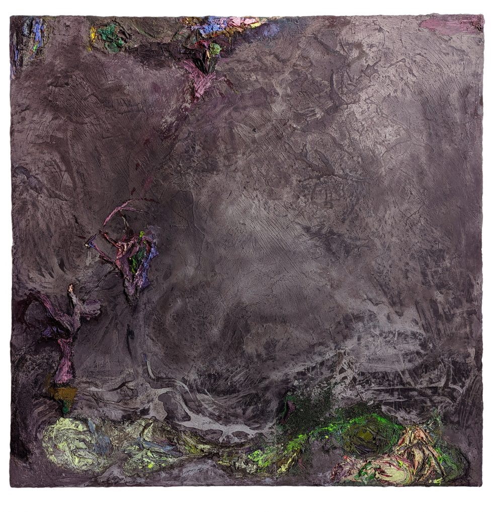 Anne Manoli peintre contemporain matiériste